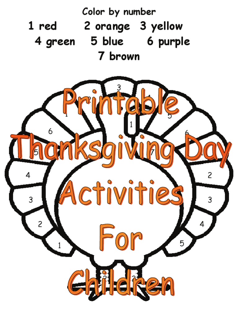 Thanksgiving Hidden Picture Activities | PDF