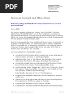 The Chevron Way: Values and Vision | PDF | Sustainability | Value (Ethics)