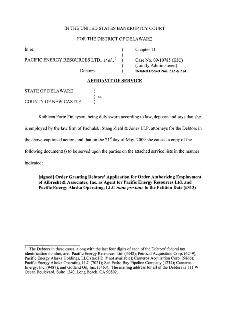 In Re:) : Debtors.) | PDF | Government | Business