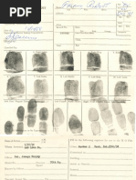 FBI "R-84" Form | PDF | Arrest | Federal Bureau Of Investigation