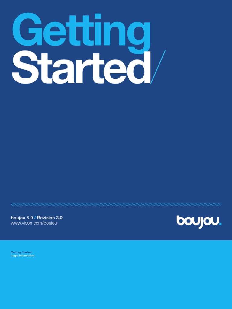 Boujou | PDF | Installation (Computer Programs) | Microsoft Windows