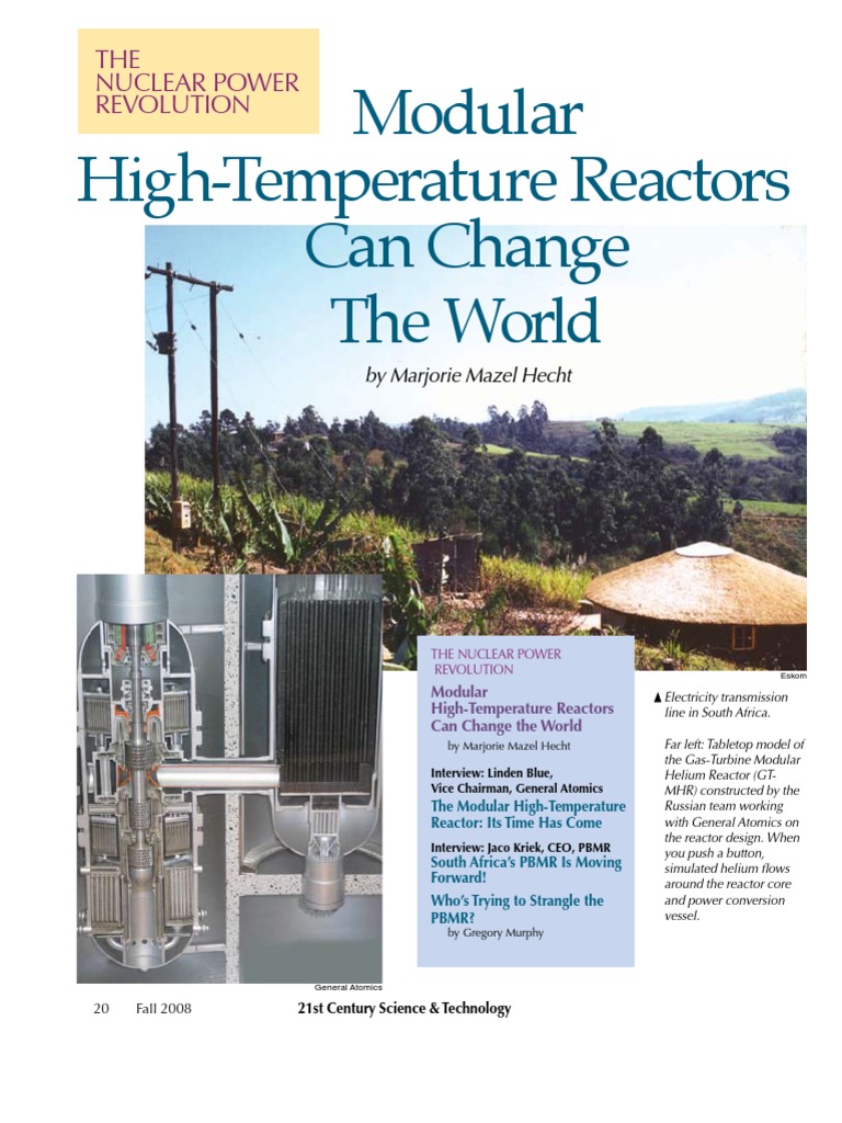 High Temperature Reactor | PDF | Nuclear Reactor | Nuclear Fission
