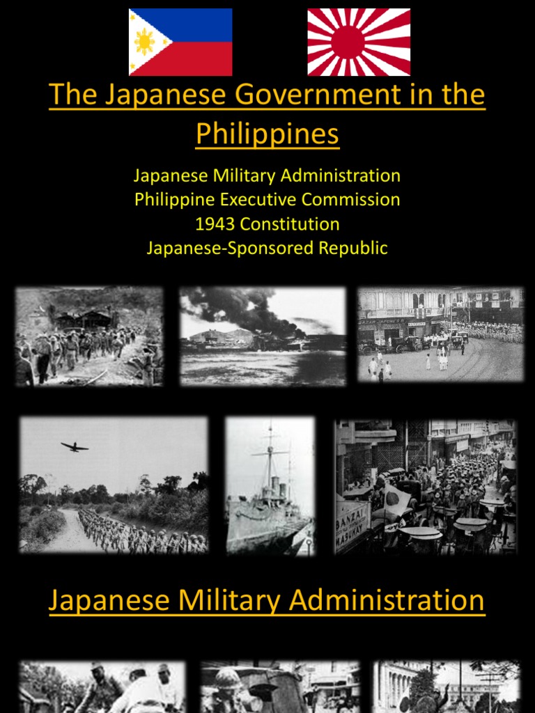 The Japanese Government in The Philippines | PDF | Philippines | Public Law
