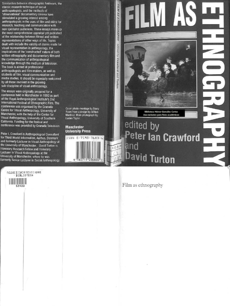 Crawford, Peter Ian y David Turton (Editors) Film As Ethnography | PDF