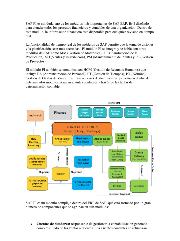 SAP FI es sin duda uno de los módulos más importantes de SAP ERP ...