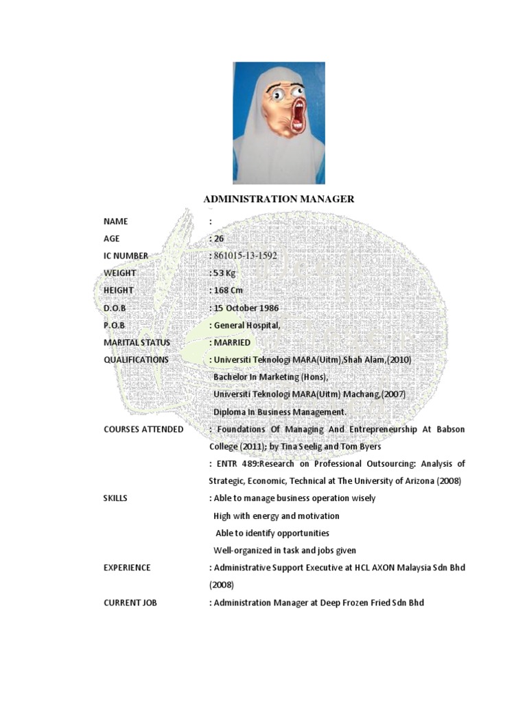 Fake Business Plan Profile | PDF