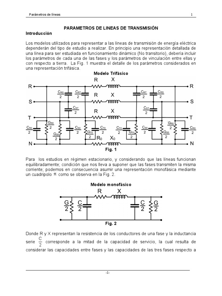 2 - Parametros de Lineas de Transmision | PDF
