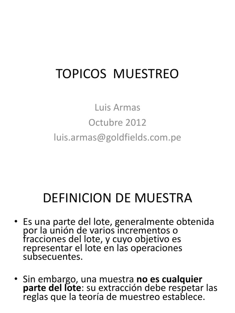 Errores en El Muestreo | PDF | Muestreo (Estadísticas) | Science