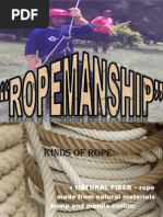 Ropemanship and Knot Tying | PDF | Rope | Knot