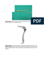 Normal Delivery Instrument Sets | PDF | Uterus | Surgical Suture