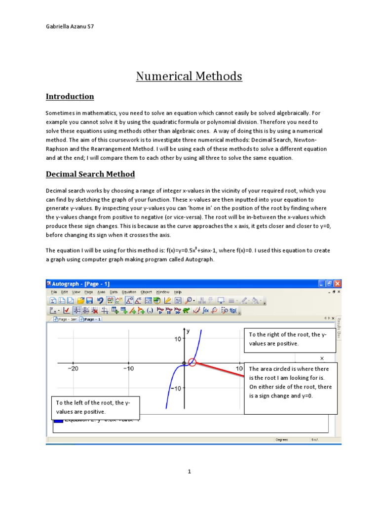 Numerical Methods | PDF