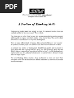 Edward de Bono - de Bono's Thinking Course (BBC Books) | PDF