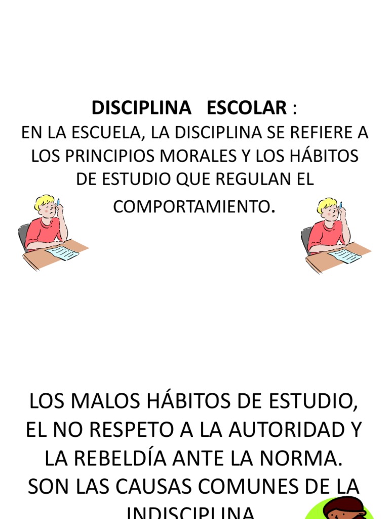 Disciplina Escolar | PDF