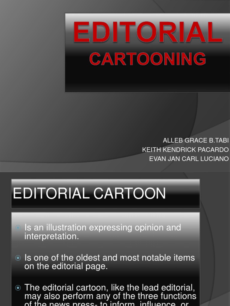 Essentials of Editorial Cartooning | PDF | Drawing | Communication Design