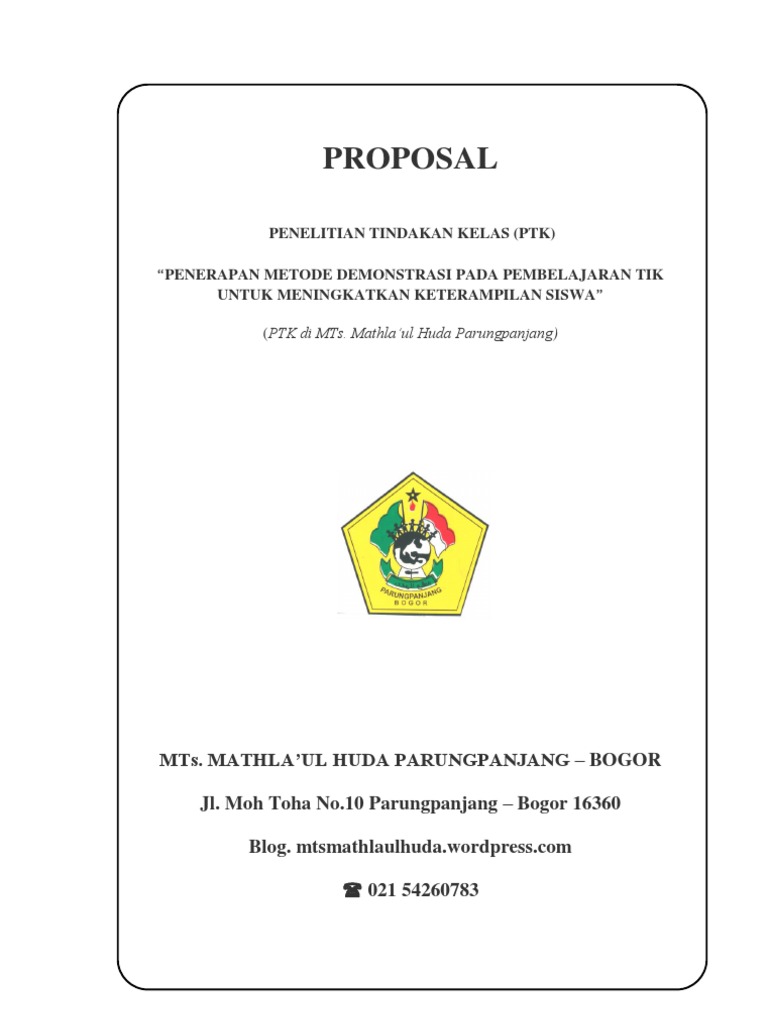 Proposal PTK Tik | PDF