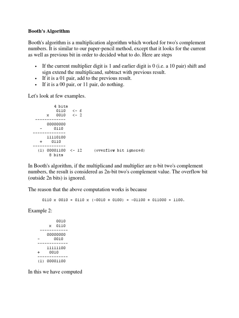 Booth | PDF | Division (Mathematics) | Multiplication