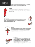 12 Week Boxing Training Program PDF | PDF | Strength Training ...