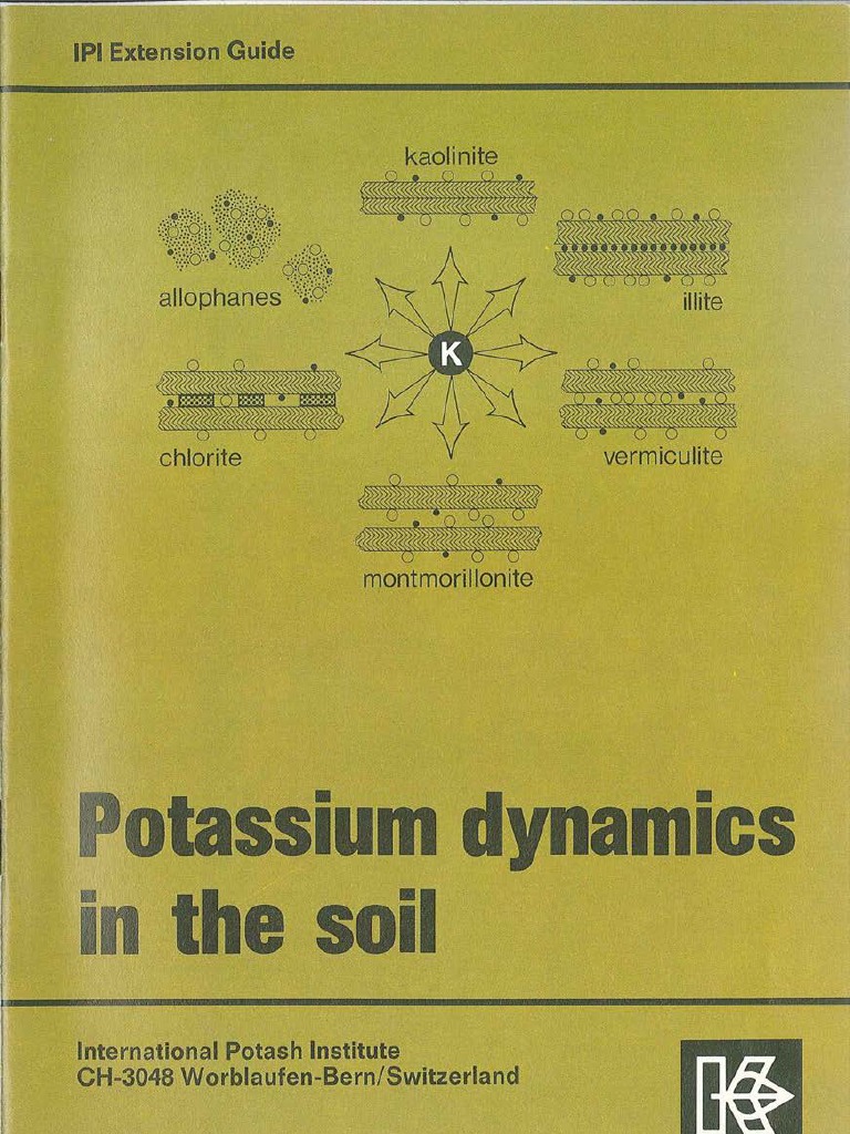 Potassium Dynamics in Soil Fertility | PDF | Potassium | Diet & Nutrition