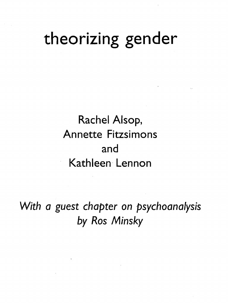 Alsop, Rachel Fitzsimmons, Annette Lennon, Kathleen. Natural Women and ...