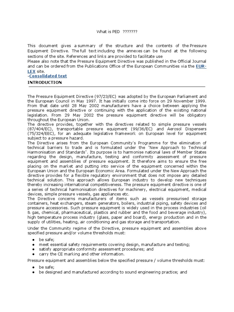 What Is PED | PDF | Science | Engineering