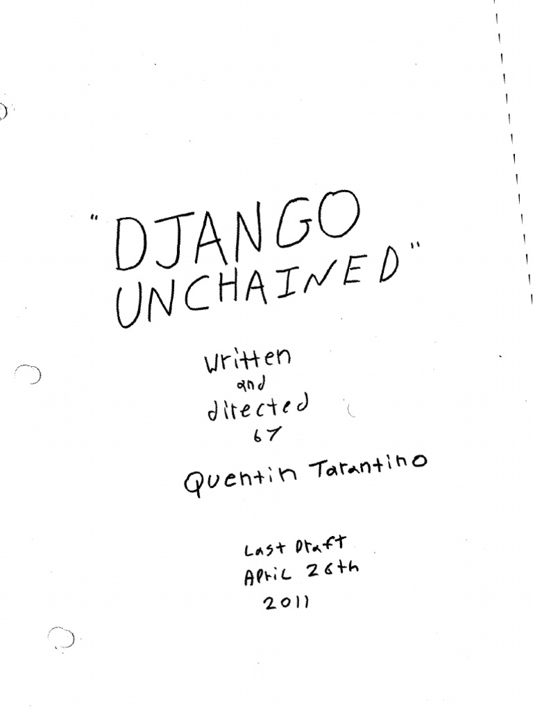 Django Unchained | PDF
