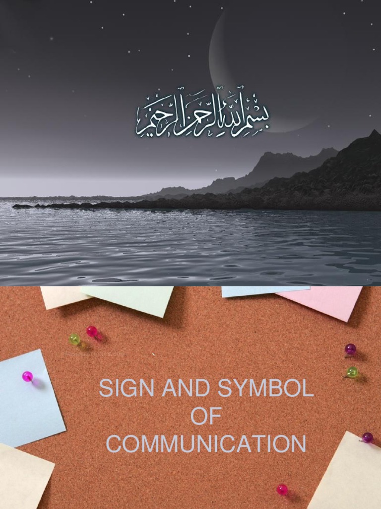 Sign & Symbols Presentation | PDF