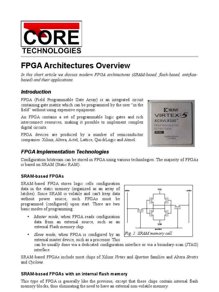 Types of Fpga-Architecture | PDF | Computers