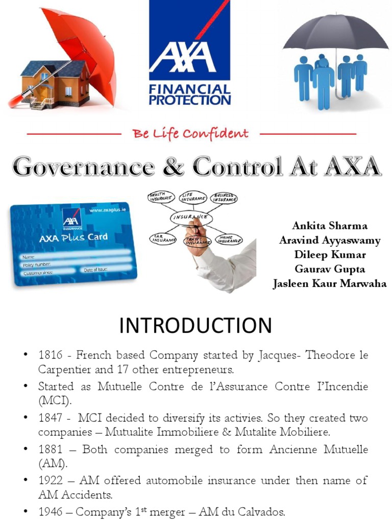 Axa - PPT Format | PDF
