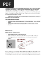 Astronomical Telescope Project Overview | PDF