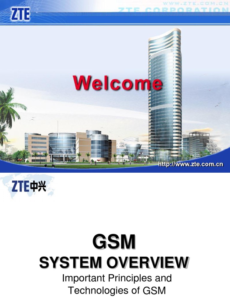 01) GSM System Survey | PDF | Telecommunications Standards | Wireless