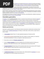 La Gramática Universal | PDF | Lingüística | Gramática
