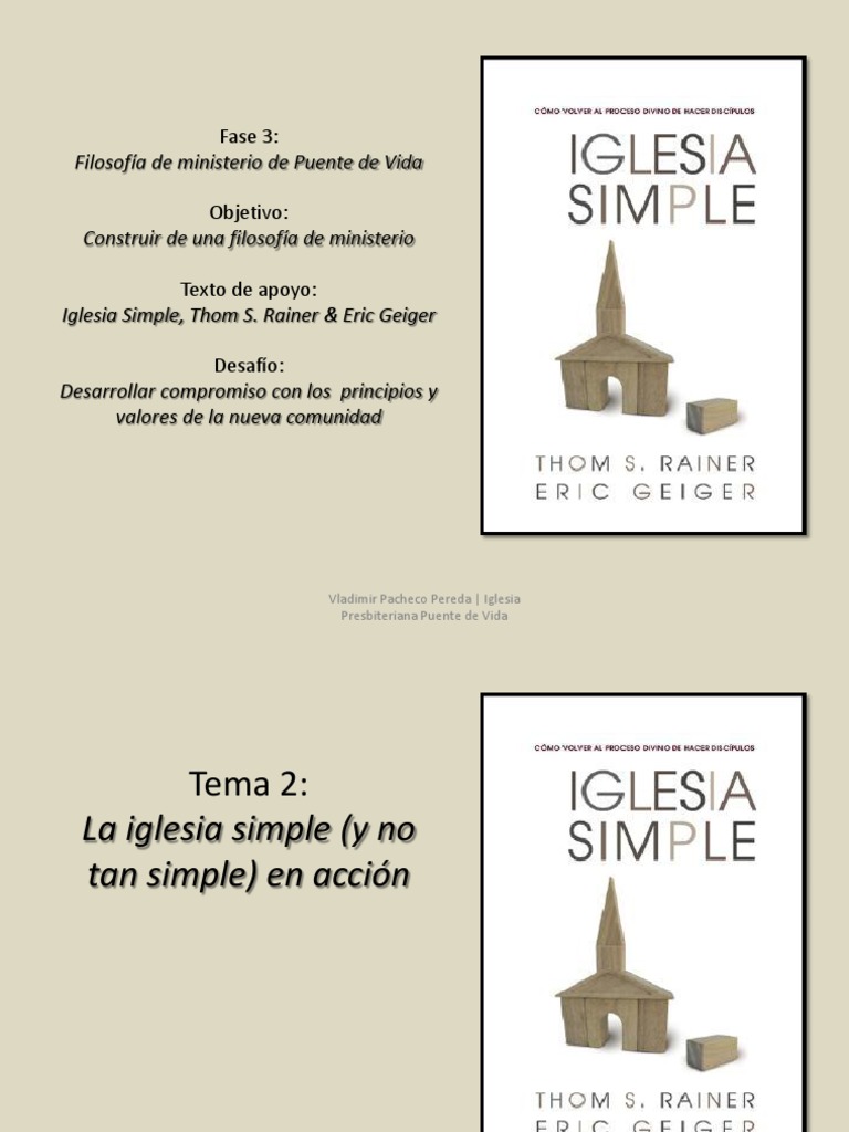 Iglesia Simple 2 | PDF | Iglesia Católica | Religión y creencia