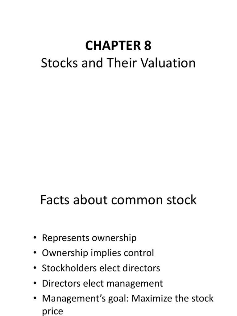 Stock Valuation Guide for Investors | PDF | Stock Market | Stocks