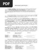 BOARD RESOLUTION - Change of Signatories | PDF | Board Of Directors | Banks