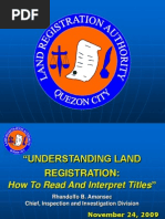 TCT Title Transfer and Annotation Steps | PDF | Receipt | Taxes