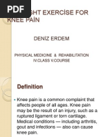 Knee Exercises-OrthoInfo - AAOS | PDF | Foot | Knee