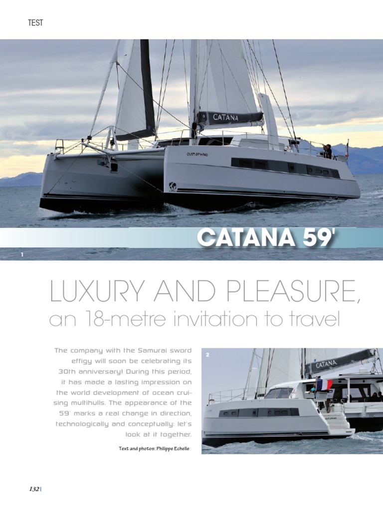 Catana 59 Article | PDF | Ships | Watercraft