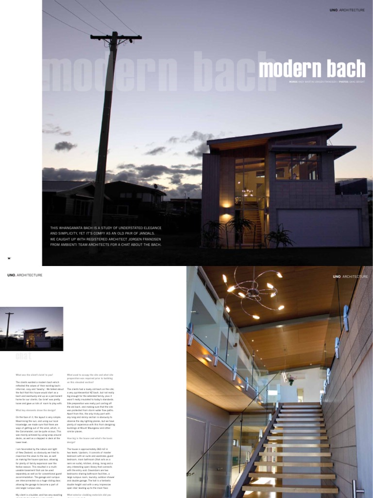 Gray House Whangamata | PDF | Architectural Elements | Building Engineering