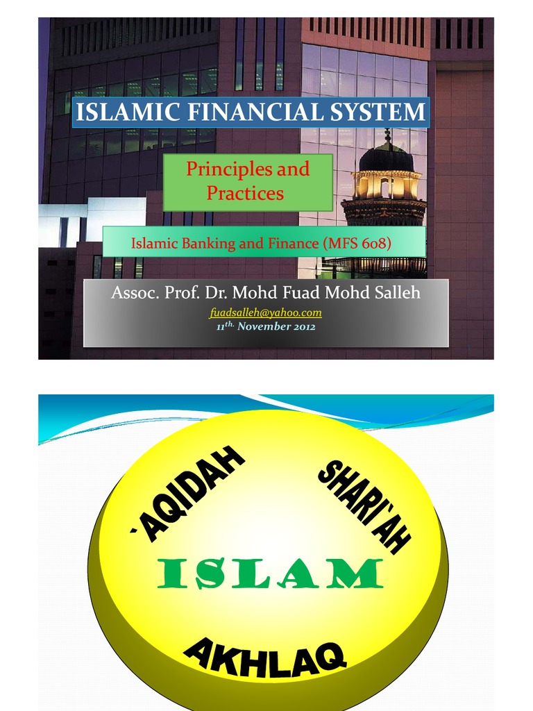 Islamic Finance - Principles and Practices | PDF | Islamic Banking And ...