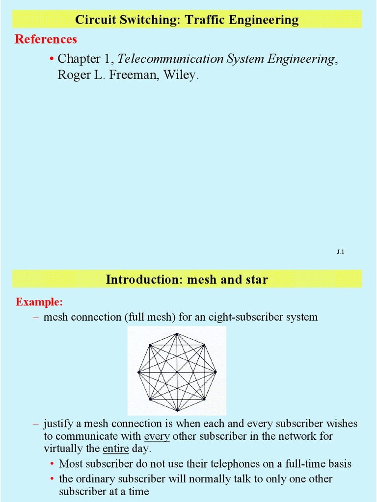 Traffic Engineering | PDF | Telecommunications | Networks