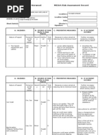 Risk Assessment for Office Cleaning Work | Housekeeping | Risk