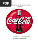 Coca-Cola Strategic Plan Overview | PDF | Coca Cola | Pepsi Co