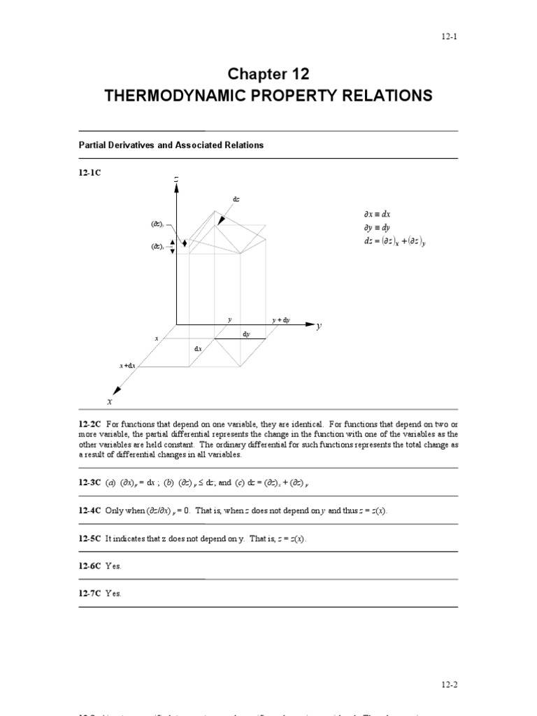 Thermo 5th Chap12 P001 | PDF