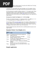 Text Height According To Scale in Autocad | PDF
