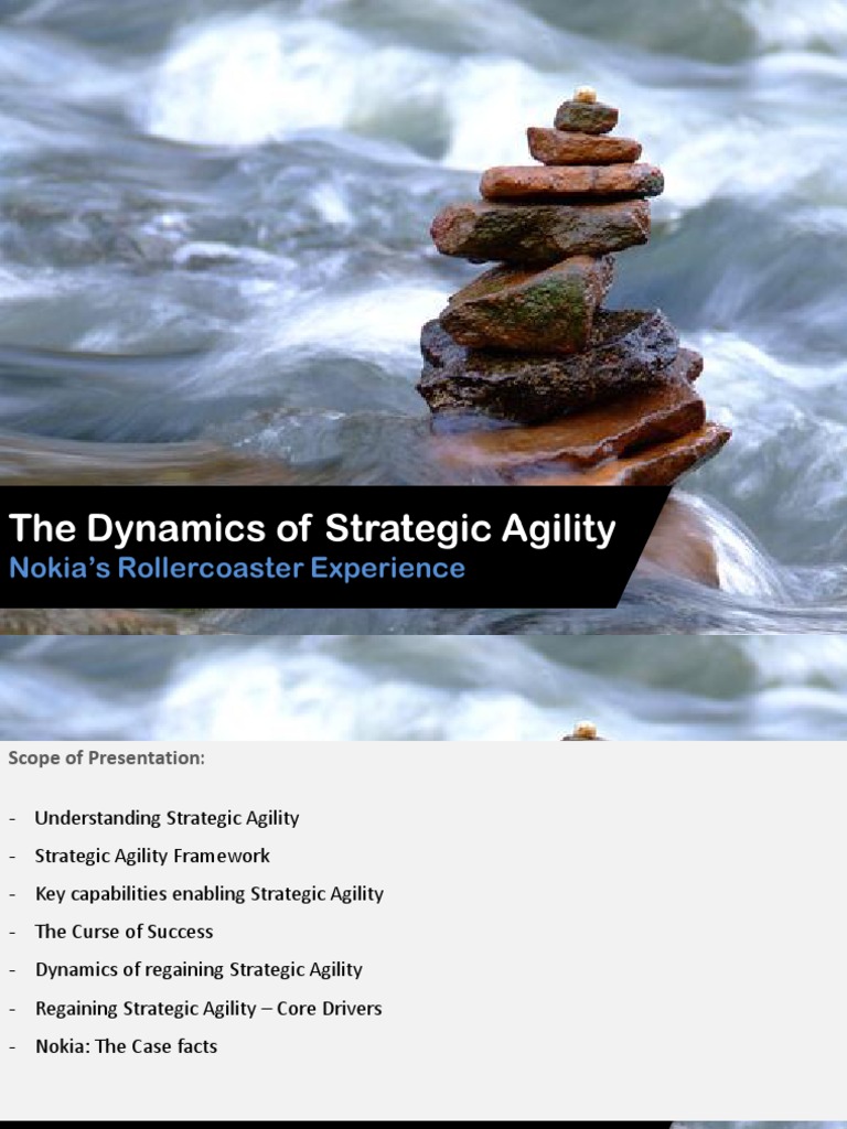 Strategic Agility Nokia | PDF | Nokia | Technological Convergence