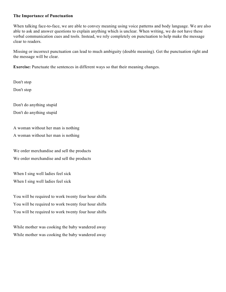 The Role of Punctuation in Clarity | PDF | Punctuation | Semiotics