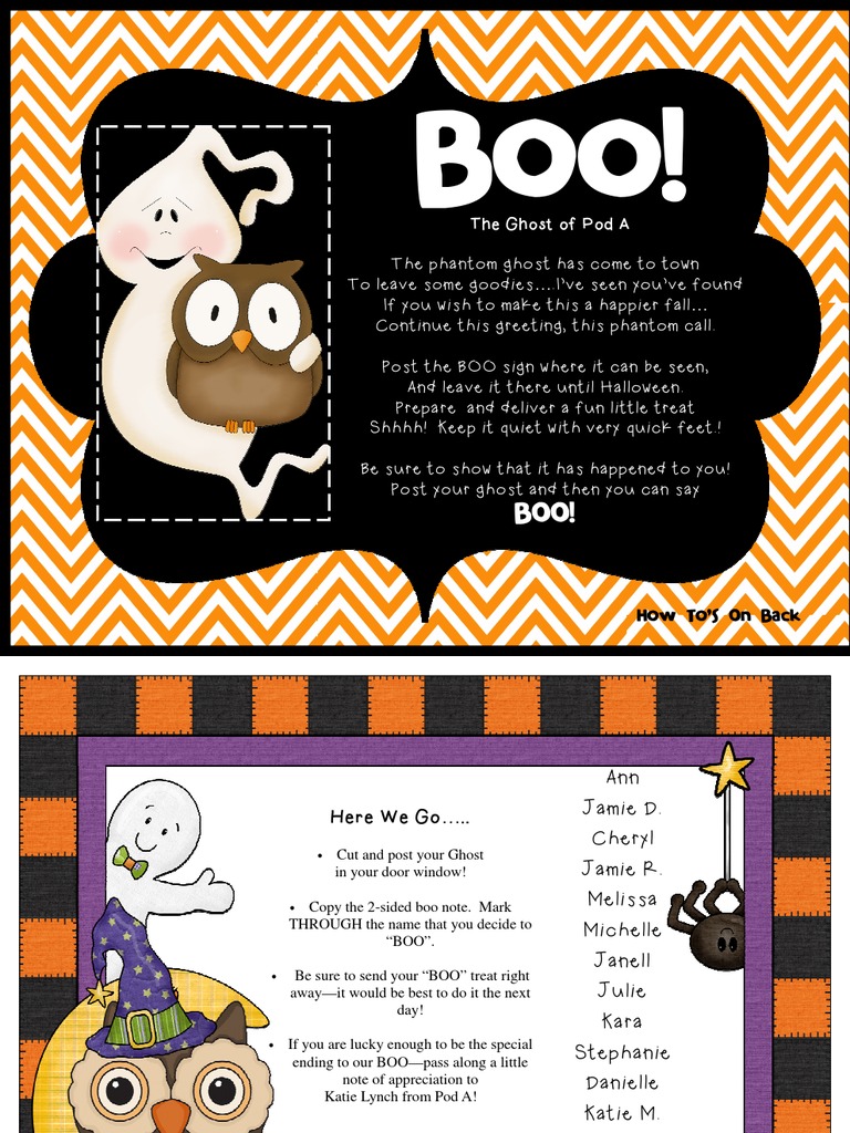 Boo Note | PDF | Mystery, Thriller & Crime Fiction