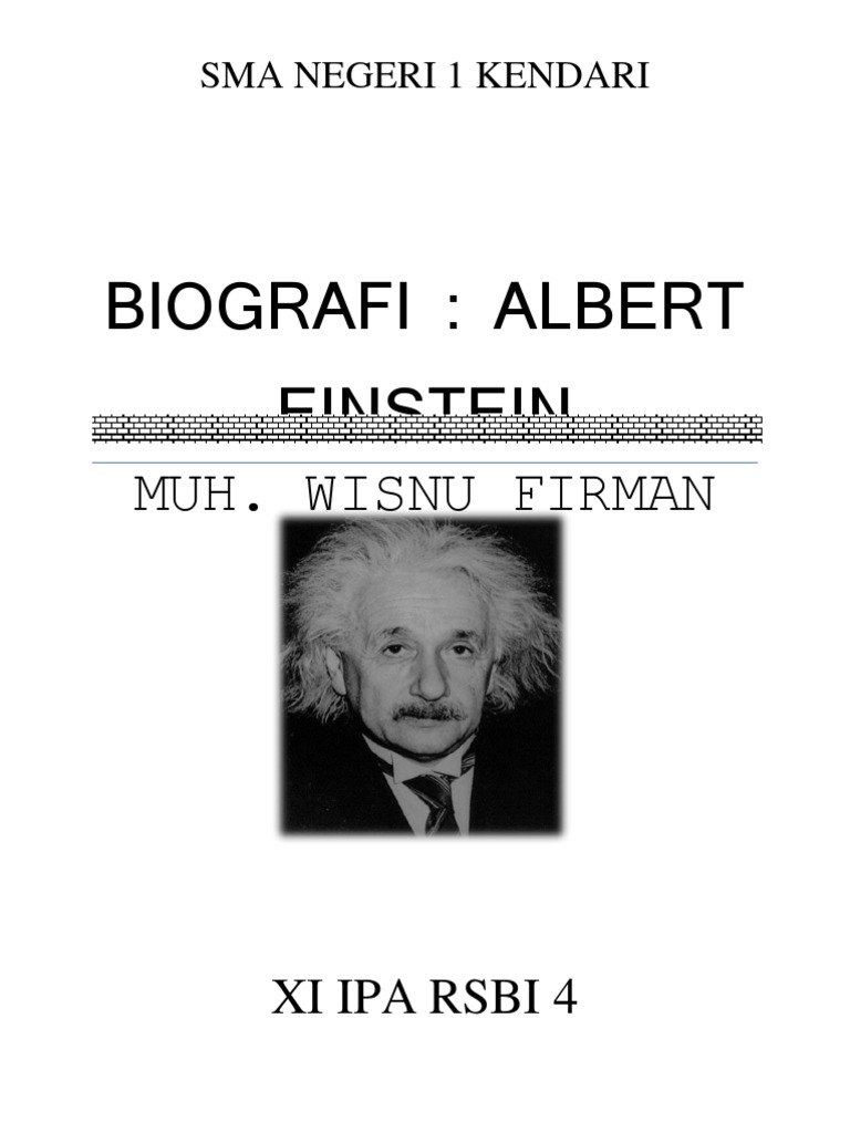Biografi Albert Einstein | PDF