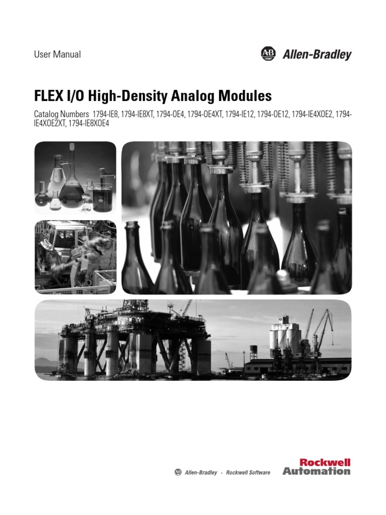 1794-FLEX IO High-Density Analog Modules | PDF | Electrical Connector ...