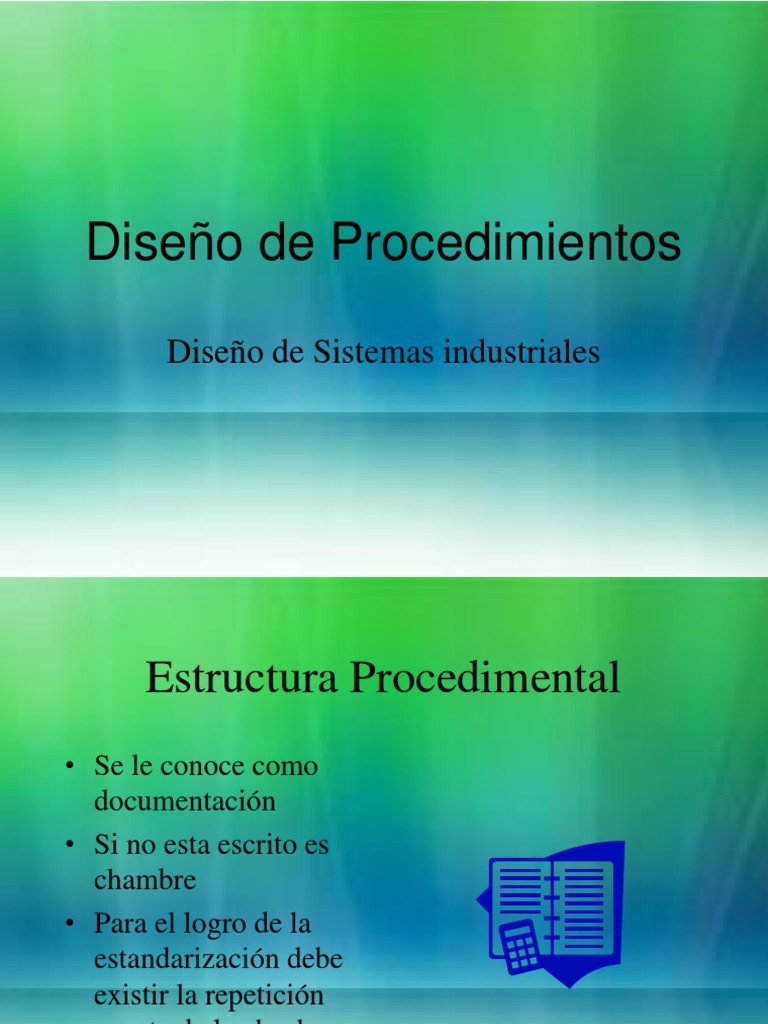 ESTRUCTURA PROCEDIMENTAL DOCUMENTACION